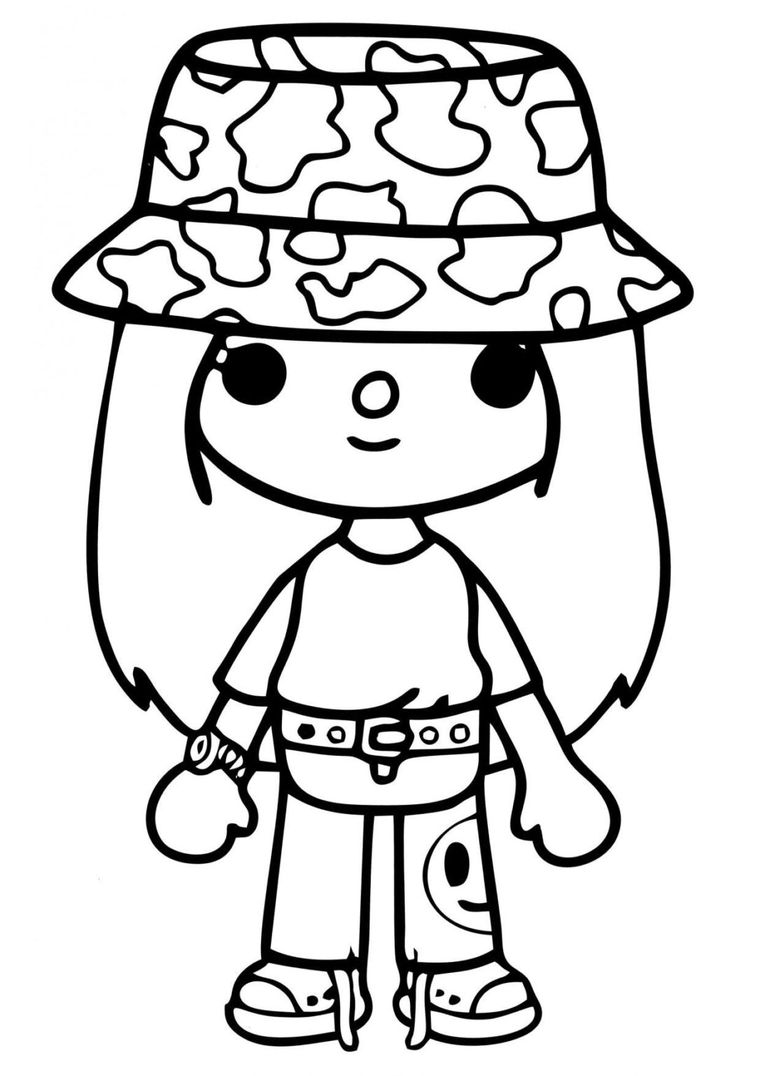 Toca Boca World Colouring Pages | Print on A4 | Download PDF