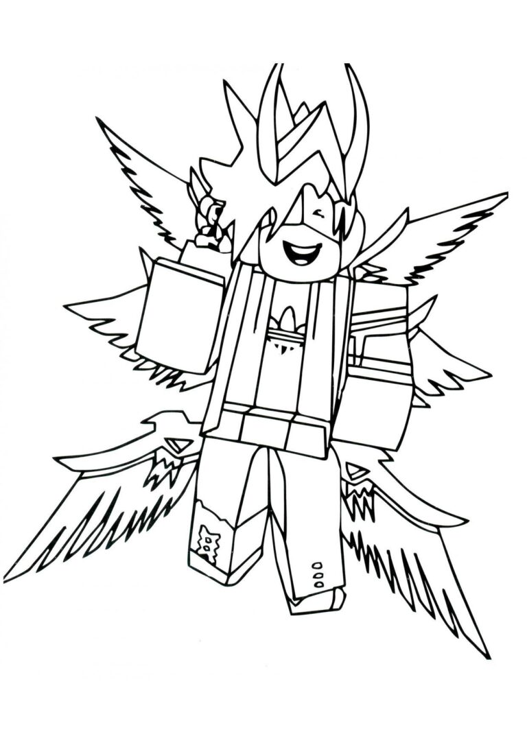 Roblox Colouring Pages | Print on A4 & Download as PDF