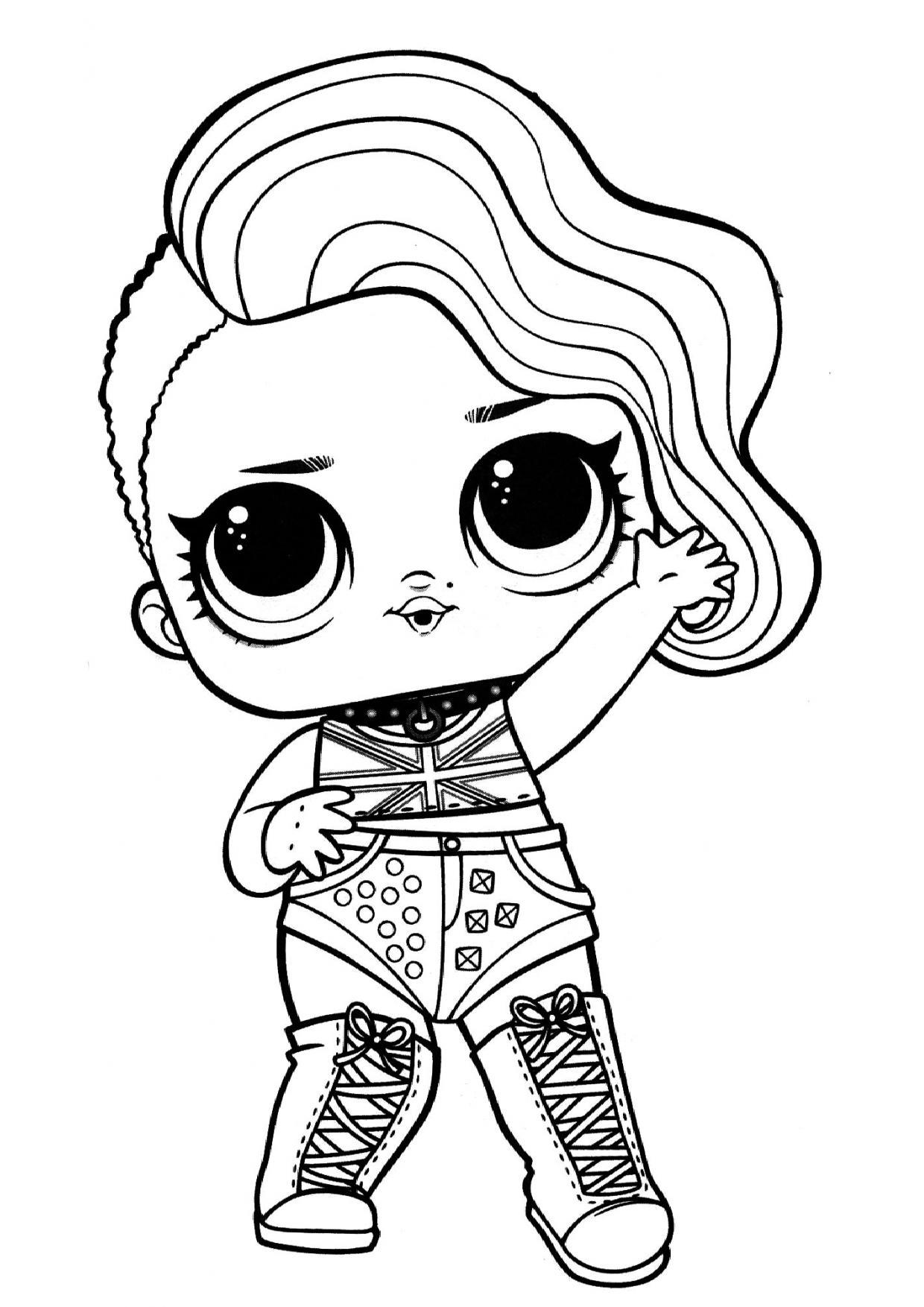 LOL Surprise Colouring Pages | 40 PDFs to Print