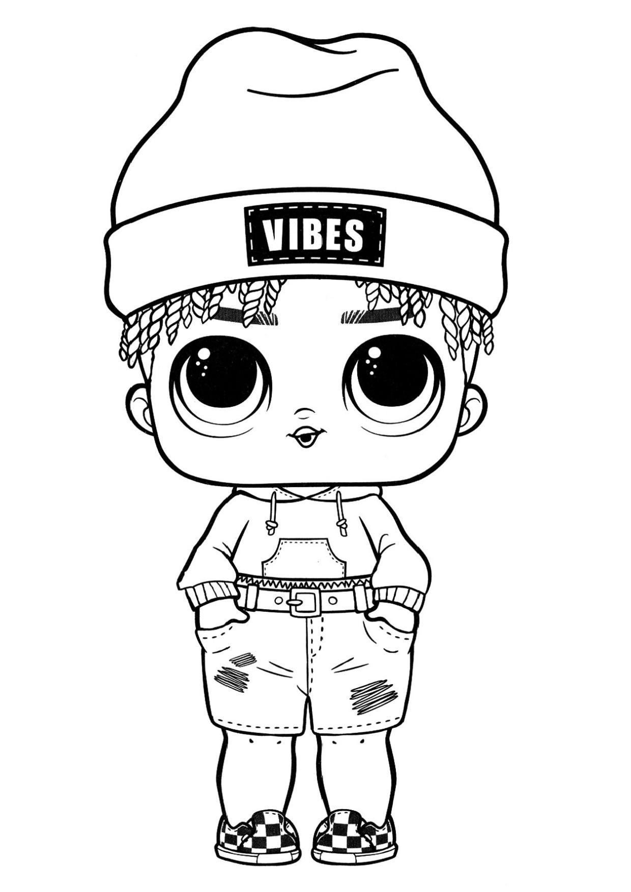 LOL Surprise Colouring Pages | 40 PDFs to Print