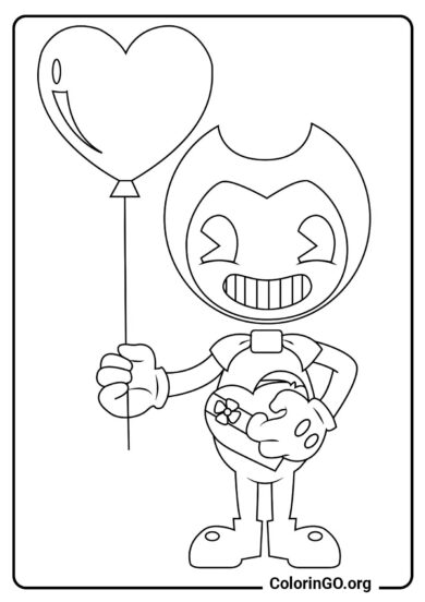 Bendy and the Ink Machine Colouring Pages | Download PDF